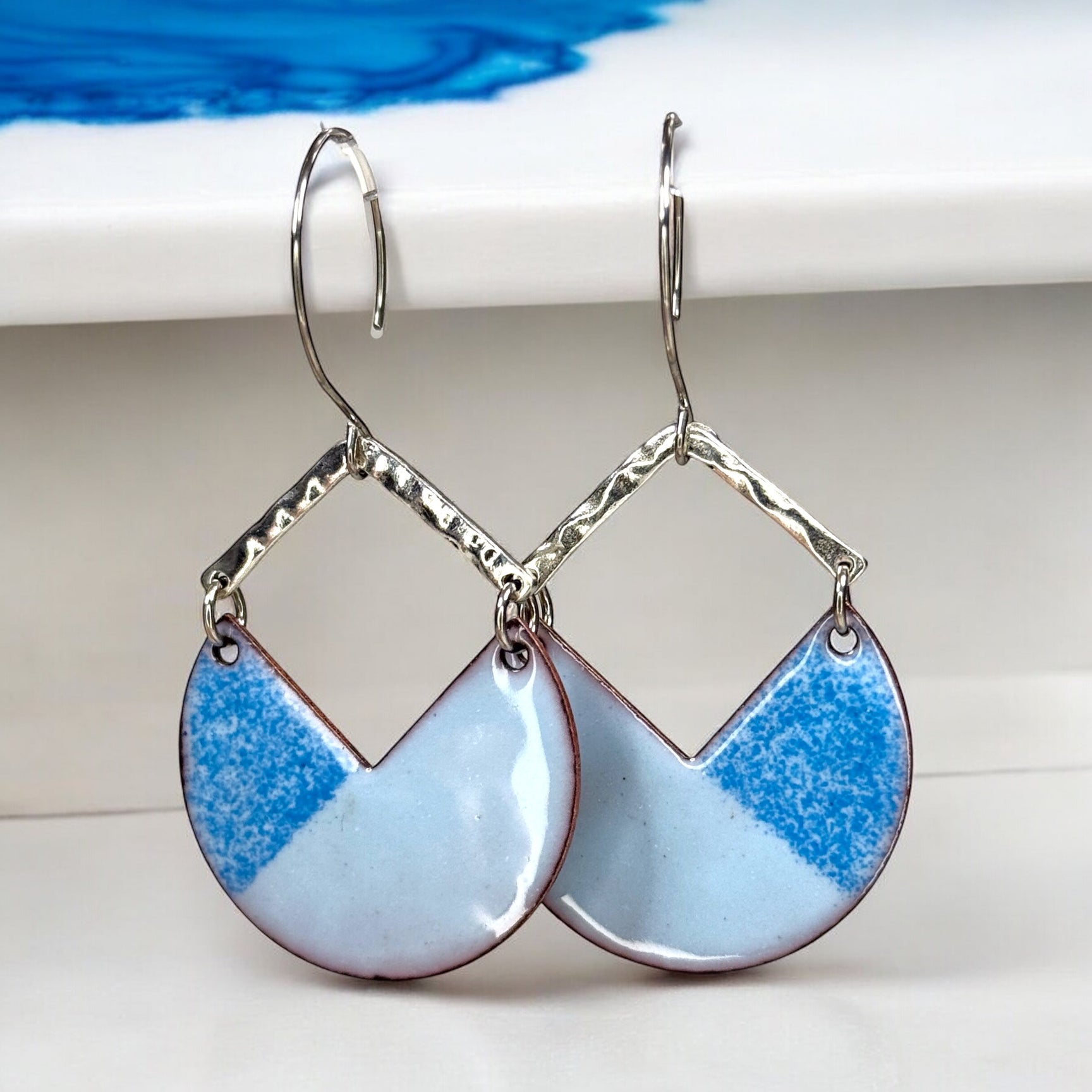 Aflame Creations Jewelry: enameled copper, handmade in Nova Scotia